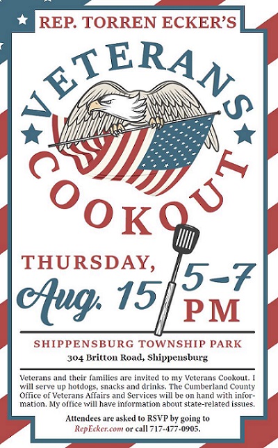 Upcoming Events | PA State Rep. Torren Ecker